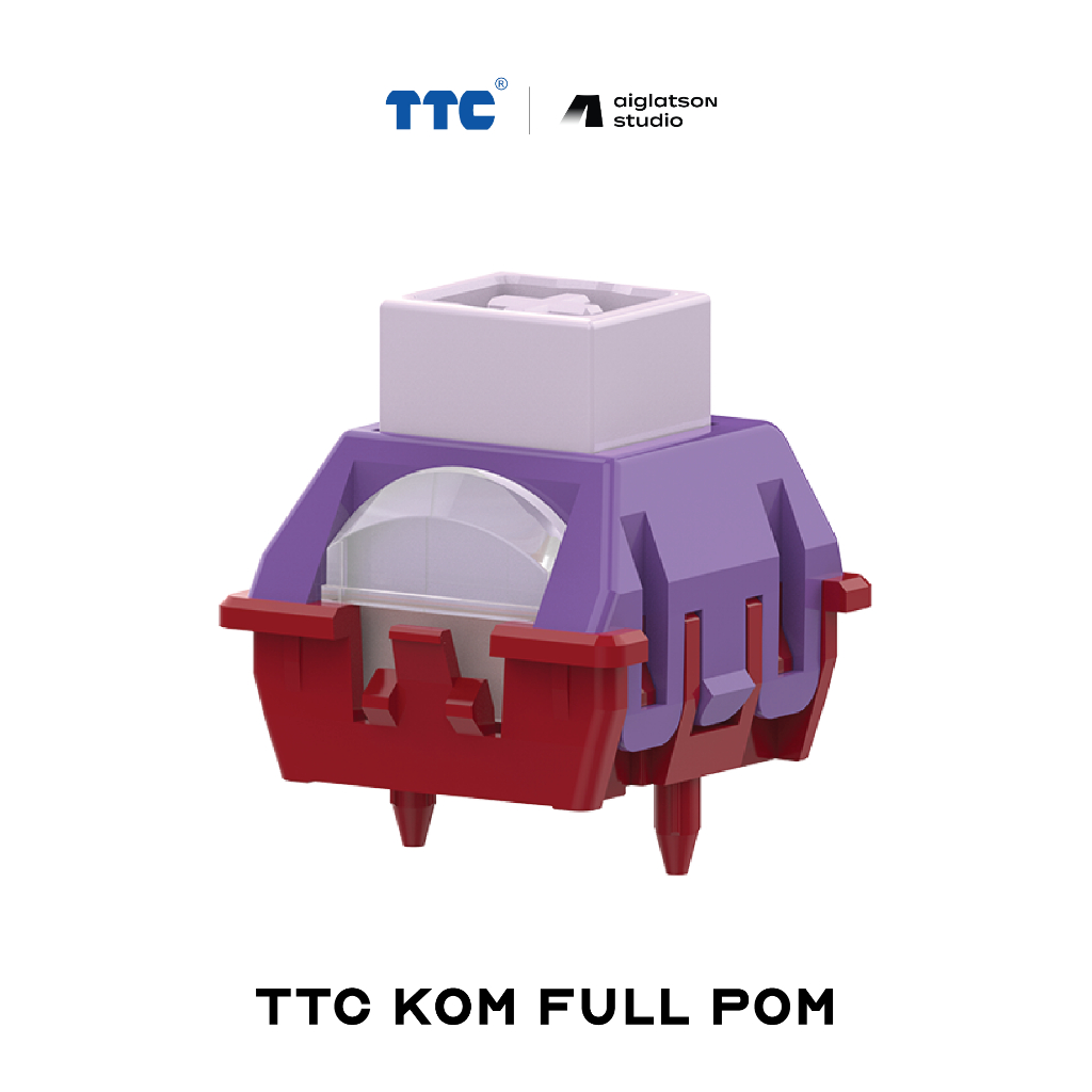 (พร้อมส่งในไทย) สวิตช์คีย์บอร์ด TTC KOM Full POM (ตัวละ 42 บาท ...
