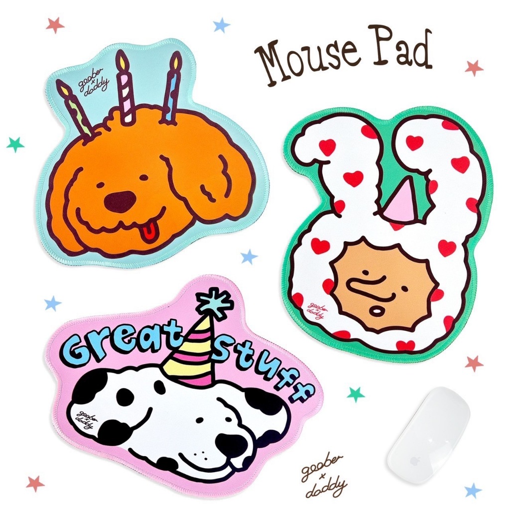 DADDY X GOOBER | Goober Mouse Pad แผ่นรองเมาส์ สุดน่ารัก | Shopee Thailand