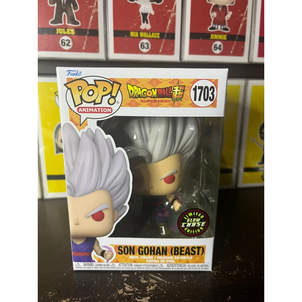 ฟิกเกอร์ Funko Pop #1703 Gohan Beast อนิเมะ Dragon Ball ตัวพิเศษ Chase ...