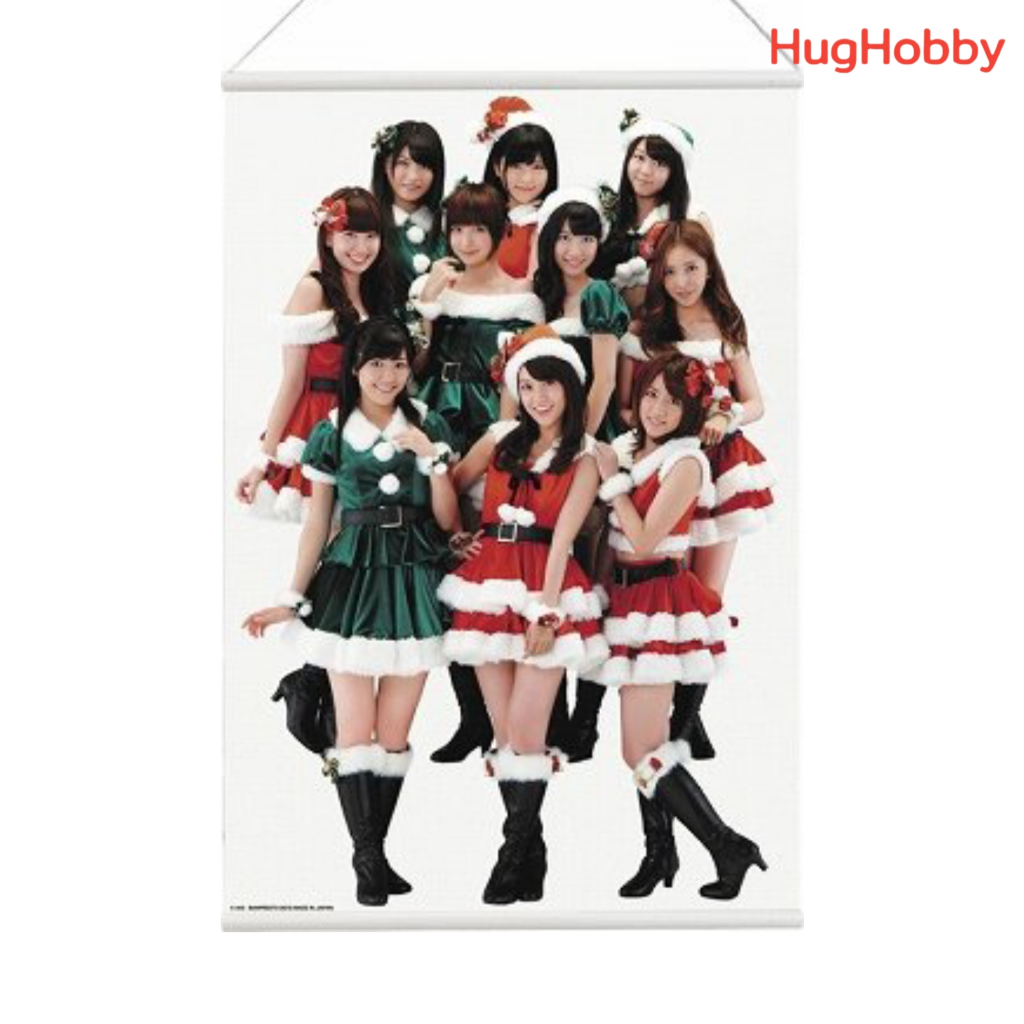 [มือ2 สภาพดี] แผ่นผ้าแขวน (ขนาด A1) Ichiban Kuji AKB48 ~Christmas Present~ 1st Tapestry Award ...