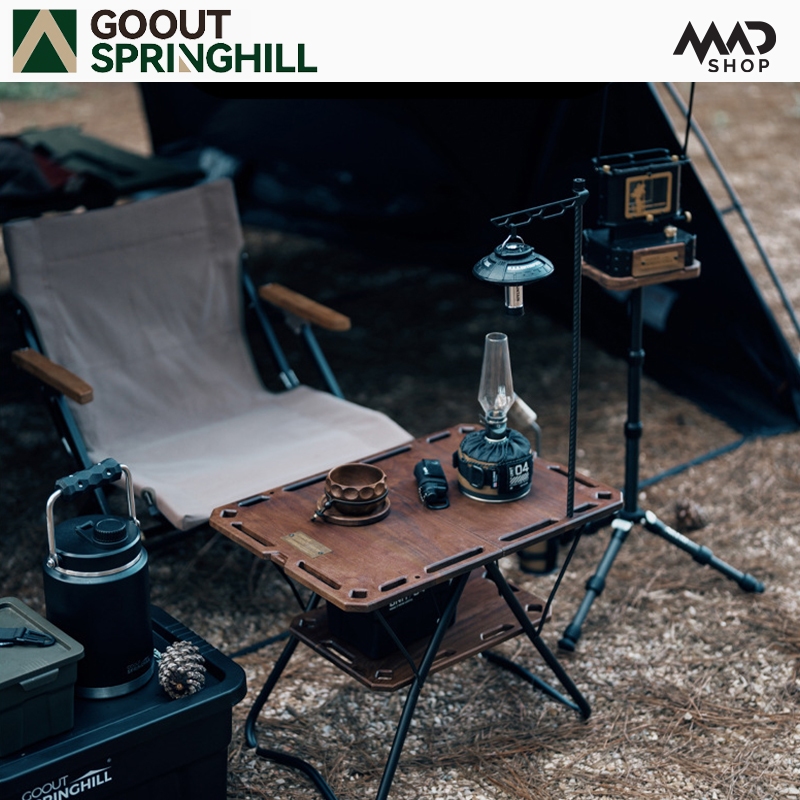 🔥พร้อมส่ง🔥Go Out Springhill black wood IGT table โต๊ะพับไม้เนื้อแข็ง ...