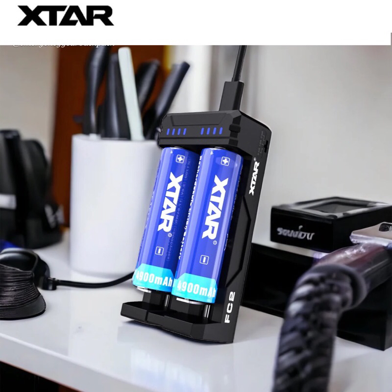 XTAR FC2 Smart Battery Charger | Shopee Thailand