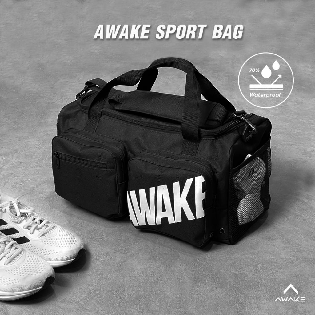 AWAKE กระเป๋าเดินทาง กระเป๋ากีฬา SPORT BAG | Shopee Thailand