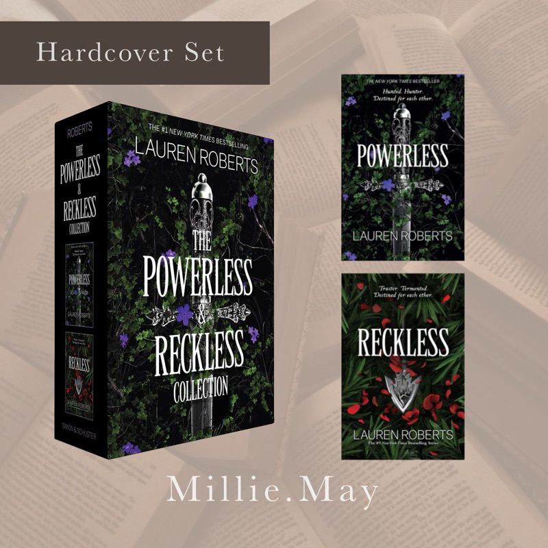 (พร้อมส่ง Hardcover Set) Powerless / Reckless | Shopee Thailand