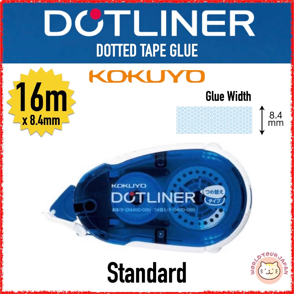 KOKUYO / DOTLINER / Dotted Tape Glue / Standard Stickiness / Length 16m ...