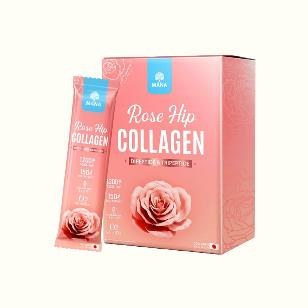 คอลลาเจน ญาญ่า MANA ROSE HIP COLLAGEN มานา โรส คอลลาเจน | Shopee Thailand
