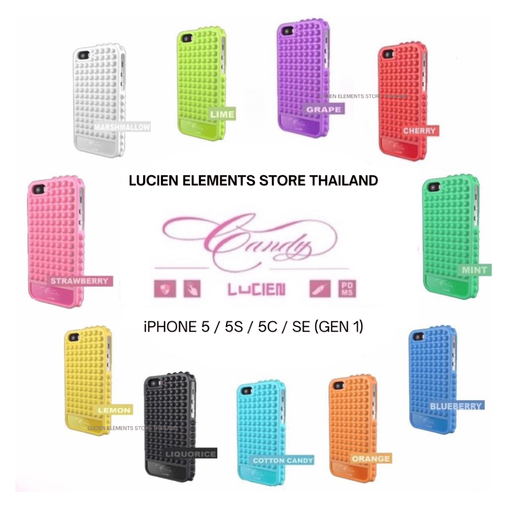 LUCIEN : 5 / 5s / 5C / SE (GEN1) - CANDY (ของเเท้100%) | Shopee Thailand