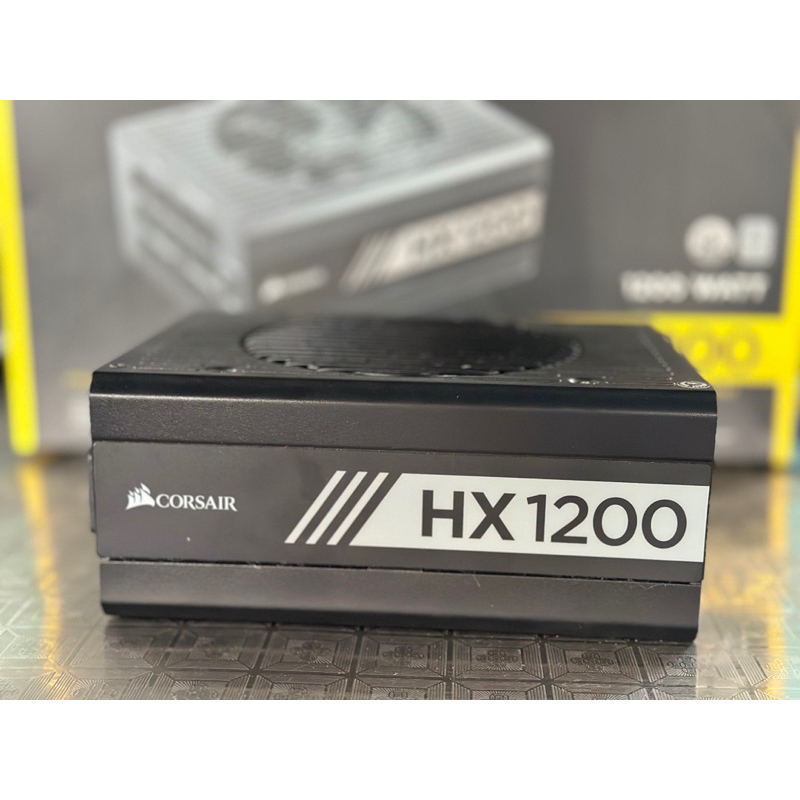 POWER SUPPLY (อุปกรณ์จ่ายไฟ) CORSAIR HX1200 - 1200W 80 PLUS PLATINUM ...