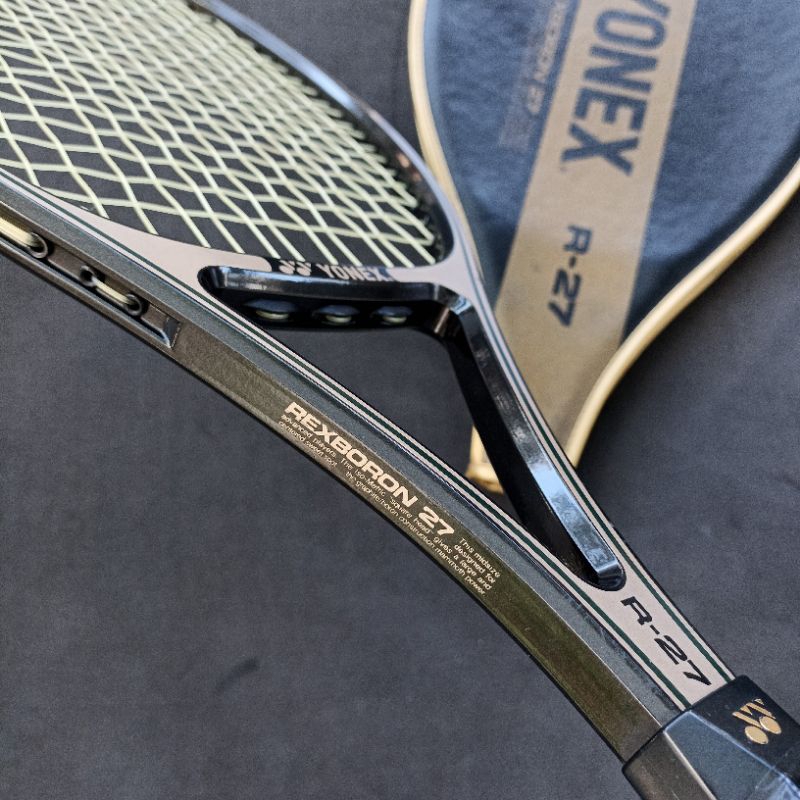 YONEX >> REXBORON 27 R-27 ไม้เทนนิสมือสอง tennis racket ISO-METRIC ...