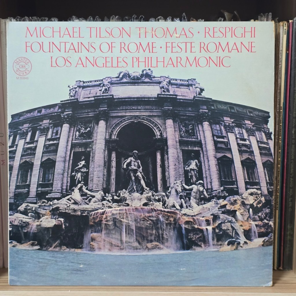 [ร้านค้าจัดส่งไว] แผ่นเสียง Michael Tilson Thomas : Fountains Of Rome ...