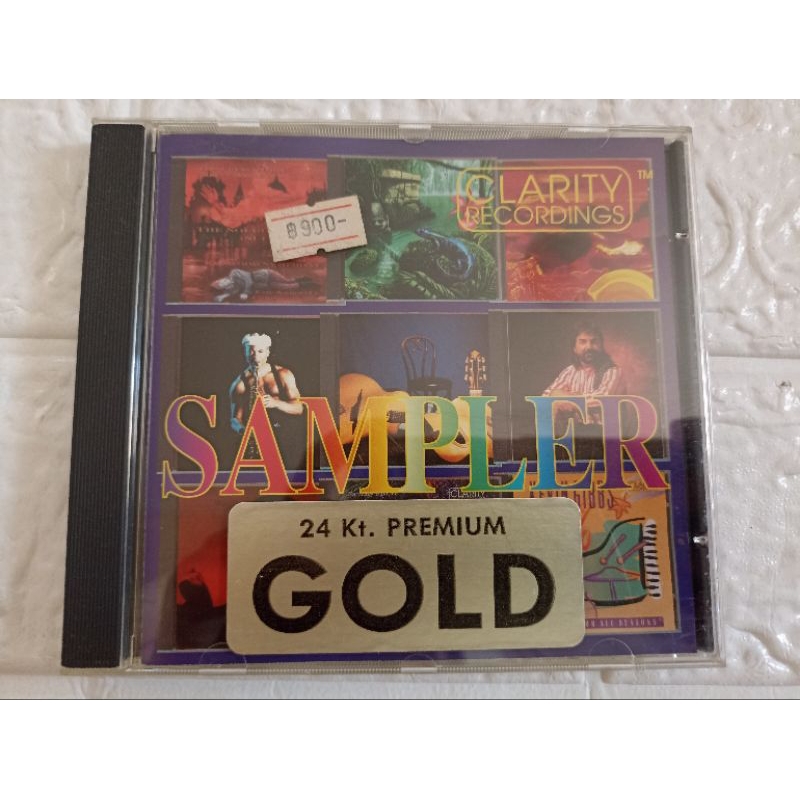 ซีดีเพลง cd music Sampler Clarity recording Gold cd 24 bit แผ่นทอง แผ่น ...