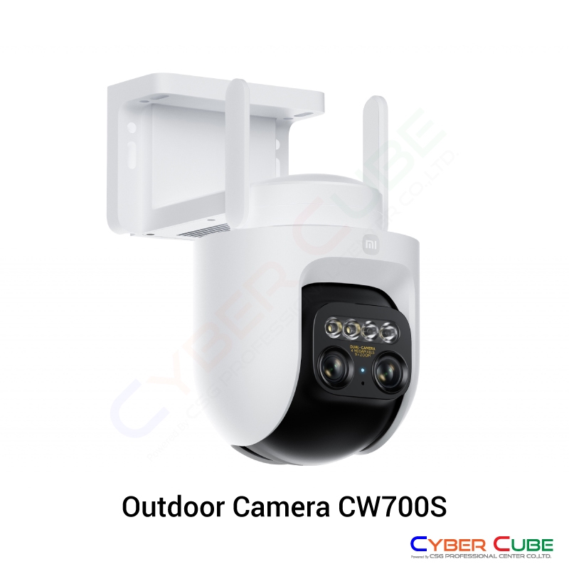 Xiaomi Mi Outdoor Camera CW700S Dual 2.5K 4MP (59822) [XMI-BHR9401EU] ( กล้องวงจรปิดภายนอกอาคาร ...