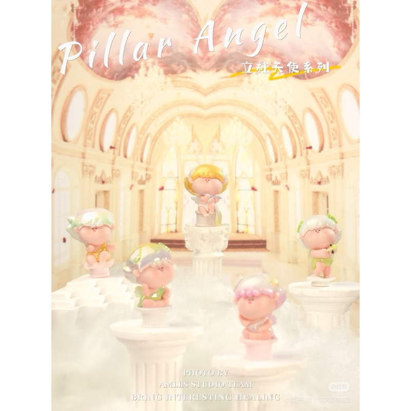 [ กดในไลฟ์ลด 100 ] Mini Model : Amlls Angel Sculpture ( 1 ซองได้ 4 จิ๋ว ...