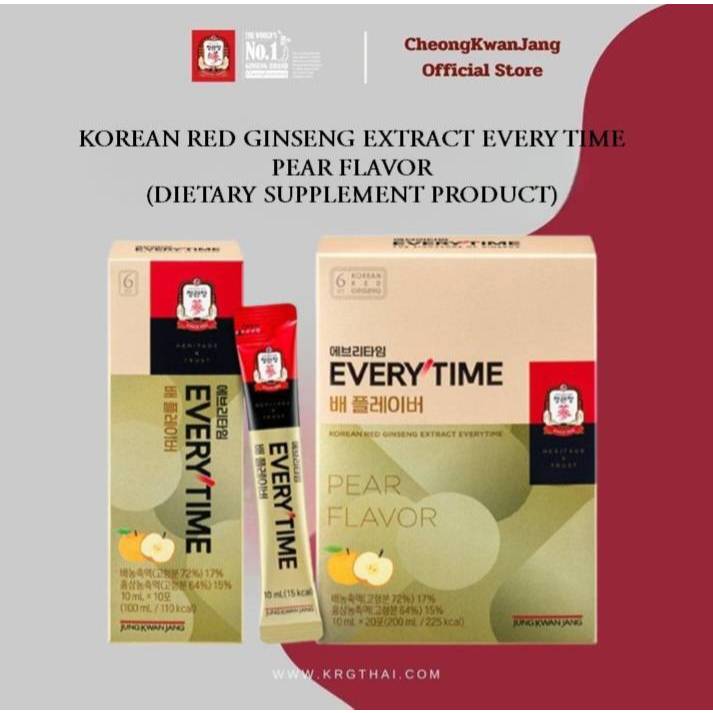 JUNG KWAN JANG Korean Red Ginseng Extract Every Time Pear Flavor – โสม ...