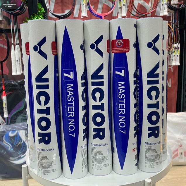 VICTOR ลูกแบดมินตัน รุ่น MASTER NO.7 ( 1 หลอด 12 ลูก ) ลิขสิทธิ์แท้จาก ...