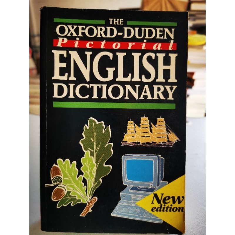 The oxford-duden pictorial English Dictionary / หนังสือ มือสอง สภาพ ดี ...