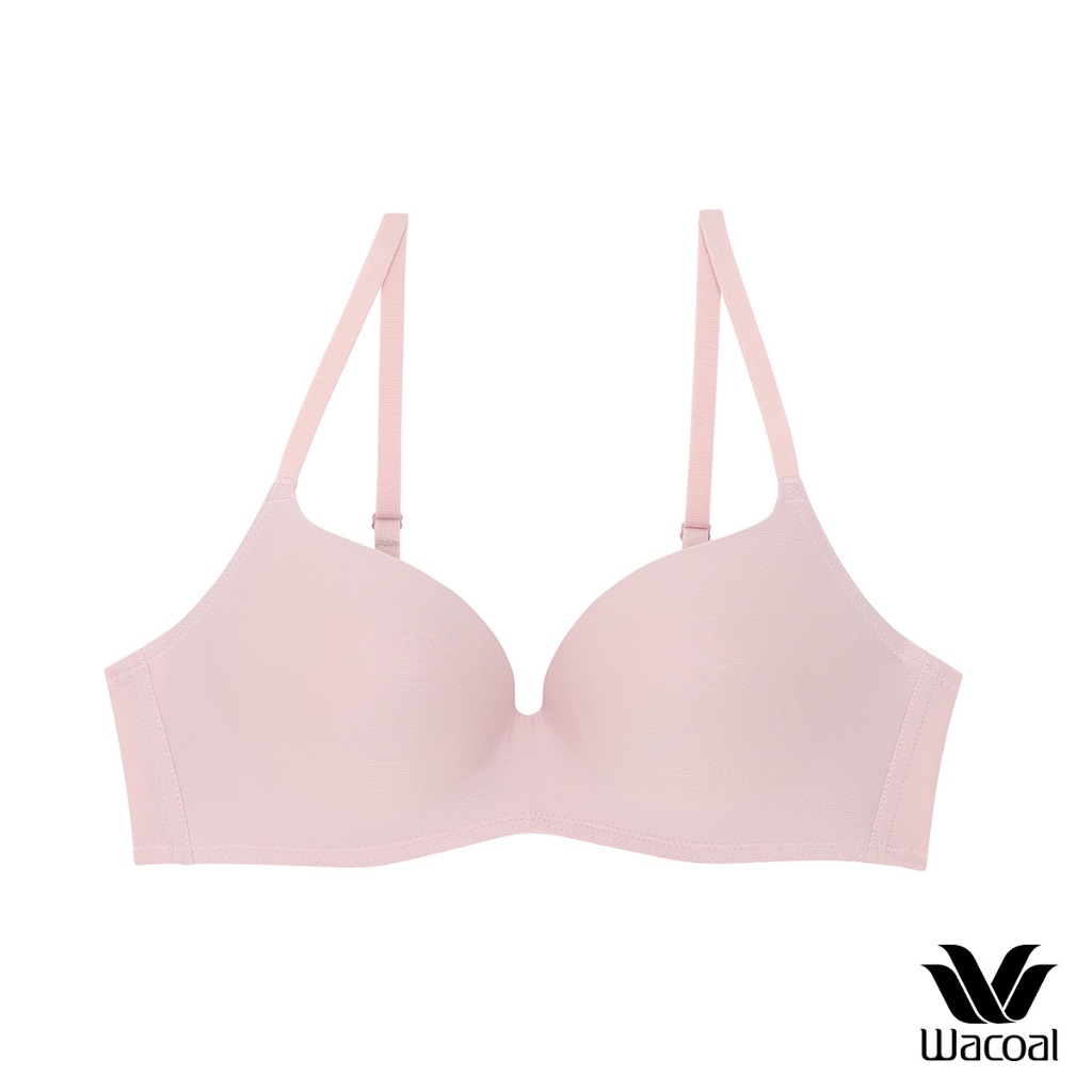 Wacoal Surprise Wireless Push Up Bra รุ่น WB9V02 สีชมพู บราไร้โครง ...