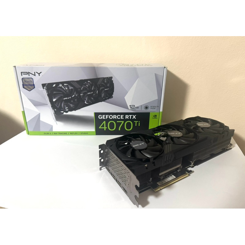 การ์ดจอมือสอง PNY GeForce RTX 4070Ti VERTO LED TF 12GB ประกัน Advice ...