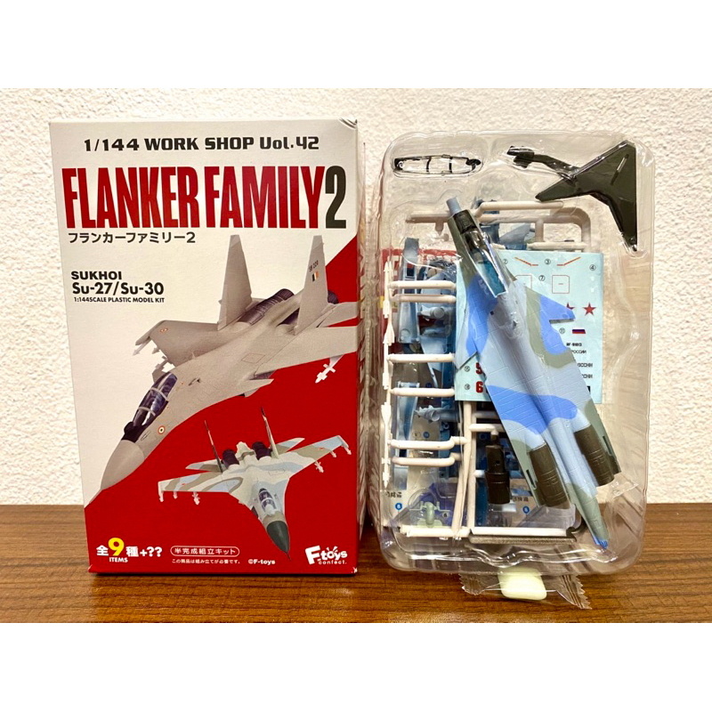 F-toys 1/144 Flanker Family 2 : เครื่องบิน Sukhoi Su-30SM กองบินขับไล่ ...