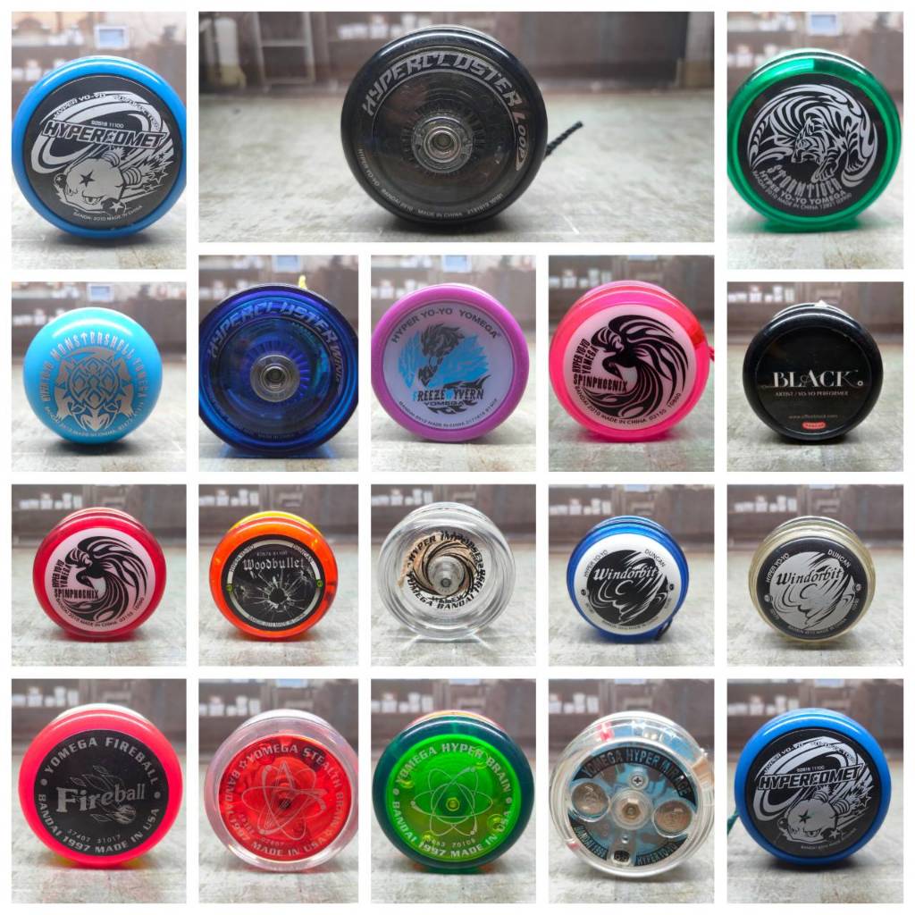 HYPER YOYO YOMEGA BANDAI (บันได) ลูกข่าง โยโย่แบรนด์ บันได ของเล่นยุค ...