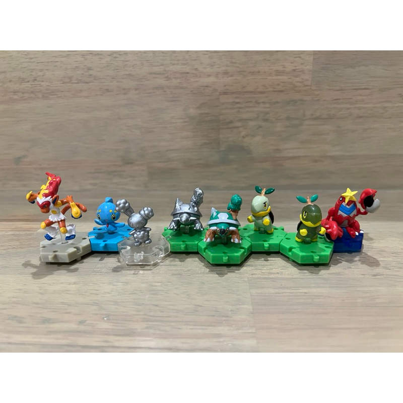 Pokemon Mini Figure Bandai - โมเดลมินิฟิกเกอร์โปเกม่อนงานสี่จุด พร้อม ...