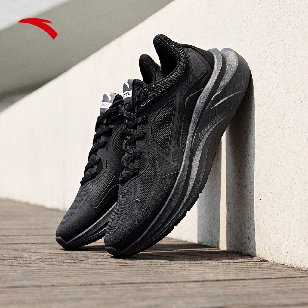 ANTA Men Cloud Walker Running Shoes 9124D5507-4 Official Store | Shopee ...