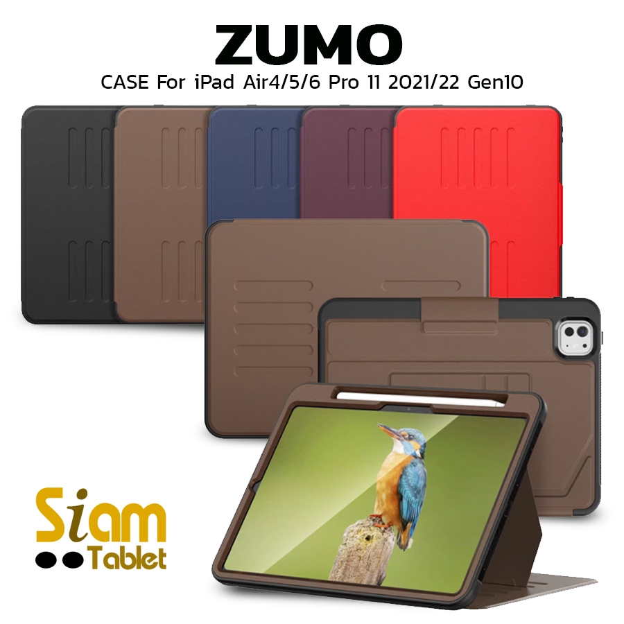 ZUMO Case เคส สำหรับ iPAD Air 4 5 6 7 11 13 Pro 11 13 m3 m4 m5 10.2 Gen 7 8 9 10 11 10.9 mini 6 ...