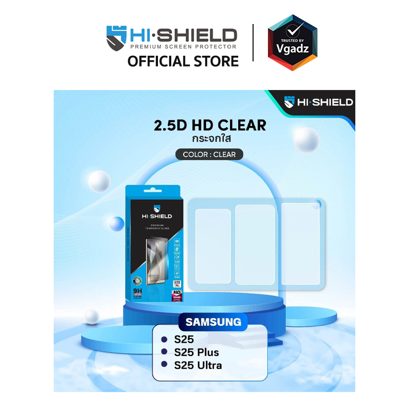 Hishield - ฟิล์มกระจกกันรอยสำหรับ Galaxy S25 / S25 Plus / S25 Ultra รุ่น 2.5D HD Clear | Shopee ...