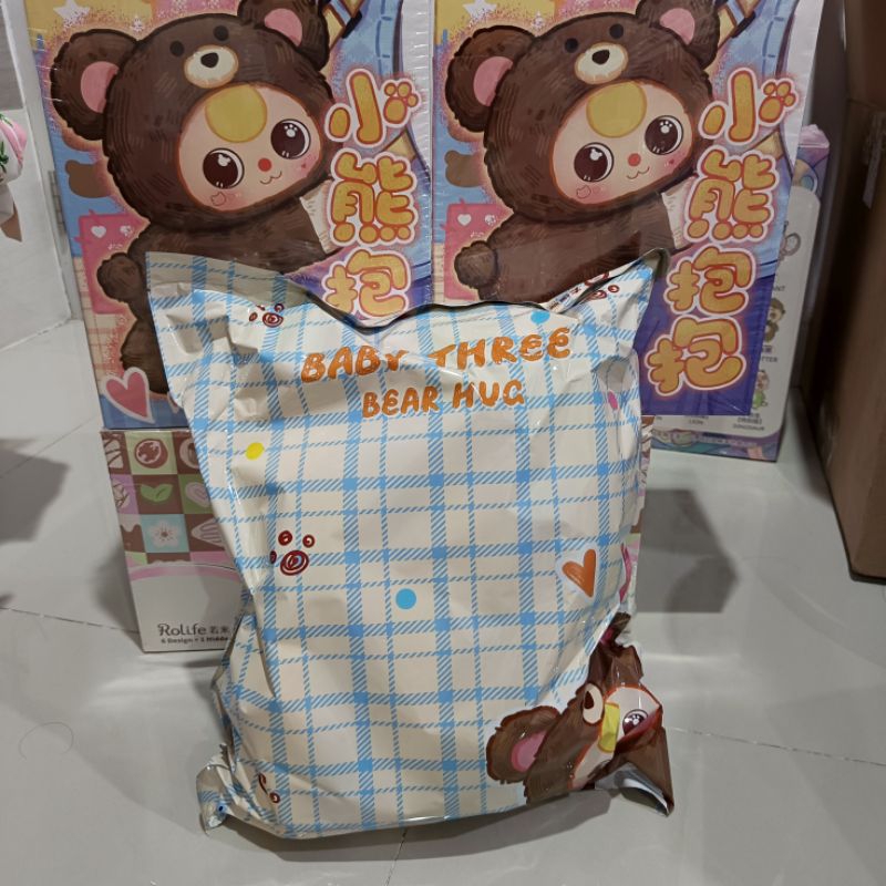 แกะตัวแล้ว Baby Three Bag ตุ๊กตากระเป๋ารูปหมีน่ารัก | Shopee Thailand