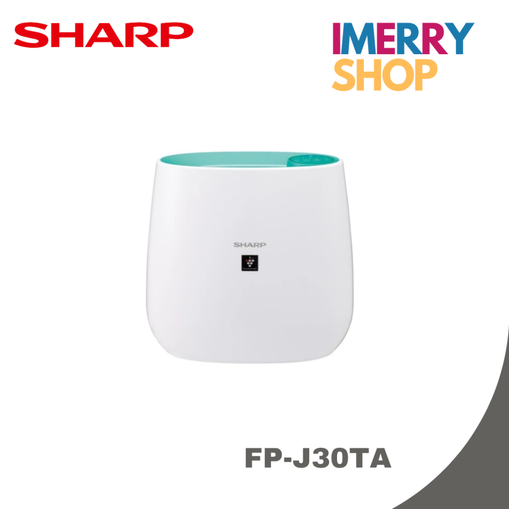 SHARP เครื่องฟอกอากาศ (ห้องขนาด 23 ตร.ม.) รุ่น FP-J30TA | Shopee Thailand