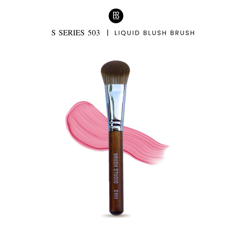 BRUSH STUDIO S series 503 : Liquid Blush Brush แปรงปัดแก้มสำหรับงานครีม ...