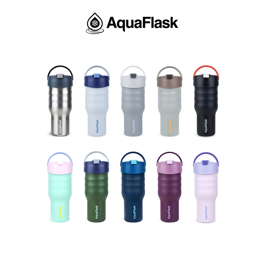 Aquaflask Tumbler Collection (20/30oz) l แก้วเก็บอุณหภูมิพร้อมหลอด 20/ ...
