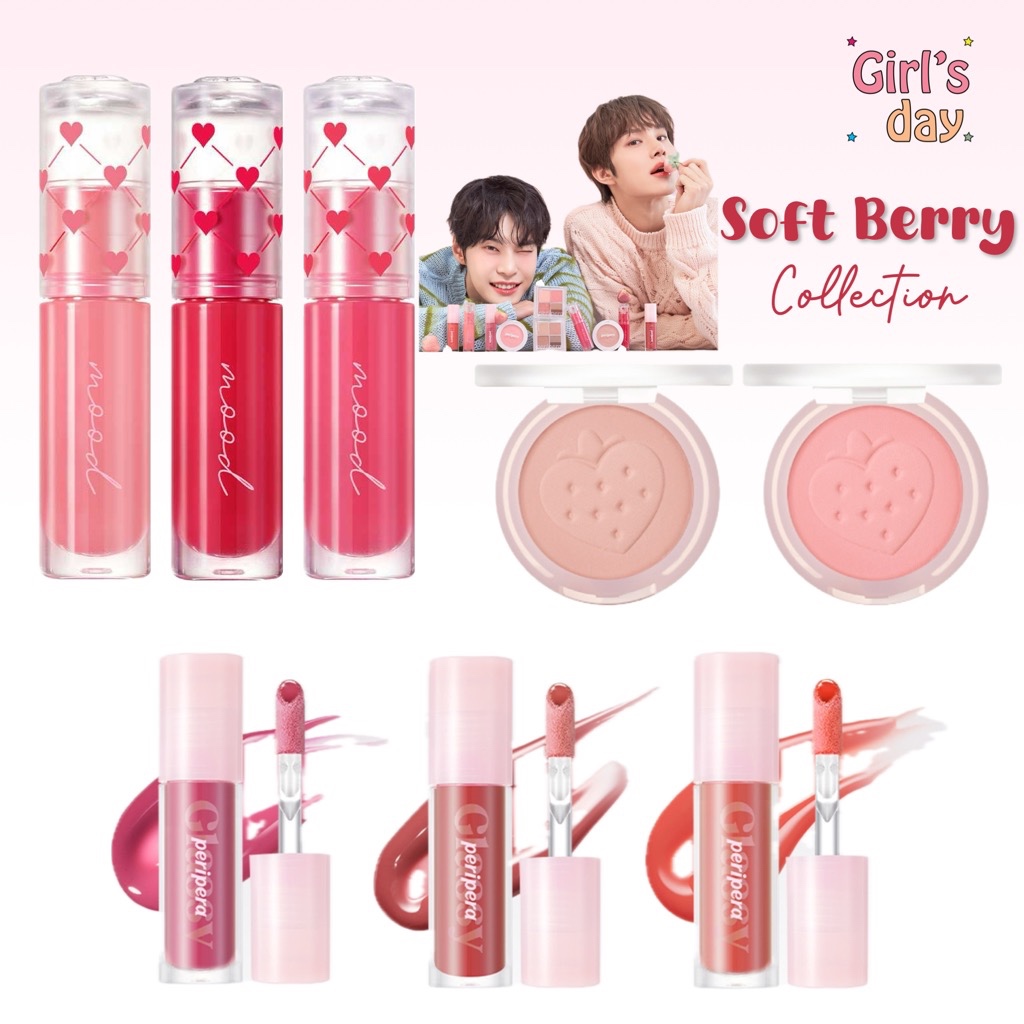 พร้อมส่งใหม่ Peripera SOFT BERRY COLLECTION ของแท้จากเกาหลี | Shopee ...