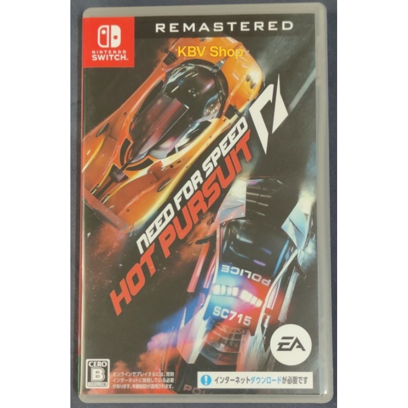 (ทักแชทรับโค๊ด)(มือ 2)Nintendo Switch: Need for Speed Hot Pursuit ...