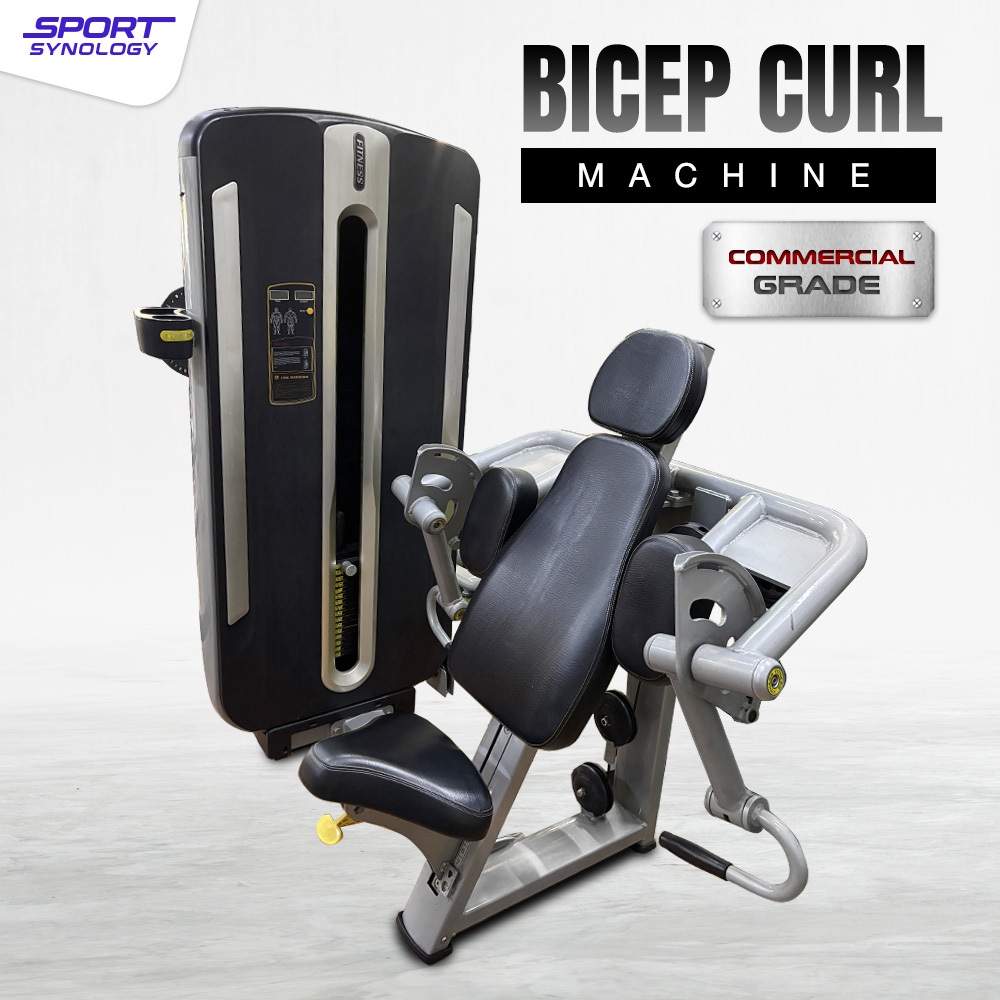 [สินค้าตัวโชว์] SPORT SYNOLOGY Isolate Bicep Curl Machine เครื่อง ...