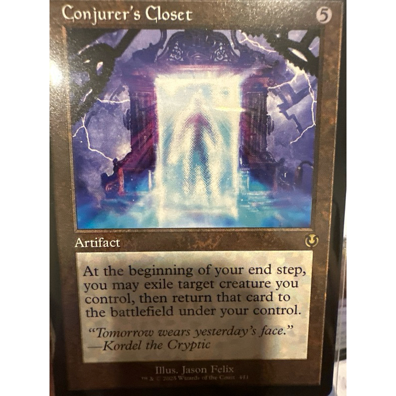 Conjurer's Closet (0441 - Retro Frame) การ์ด Magic The Gathering Mtg ...