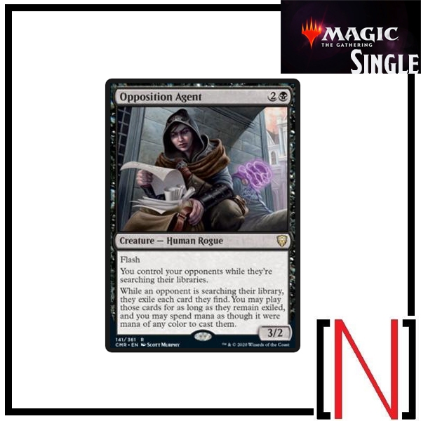 [MTG][Single][CMR] Opposition Agent ระดับ Rare [ภาษาอังกฤษ] | Shopee ...