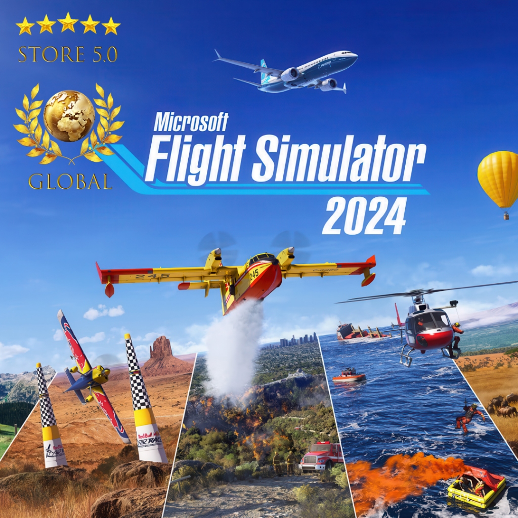Microsoft Flight Simulator 2024 - Aviator Edition Offline Key Card ...