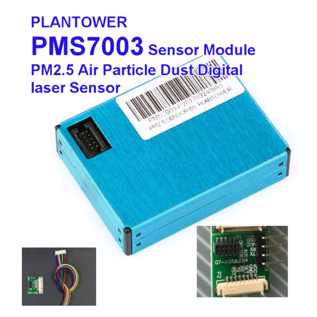 PLANTOWER PMS7003 Laser PM2.5 DUST SENSOR High-precision laser dust concentration sensor digital ...