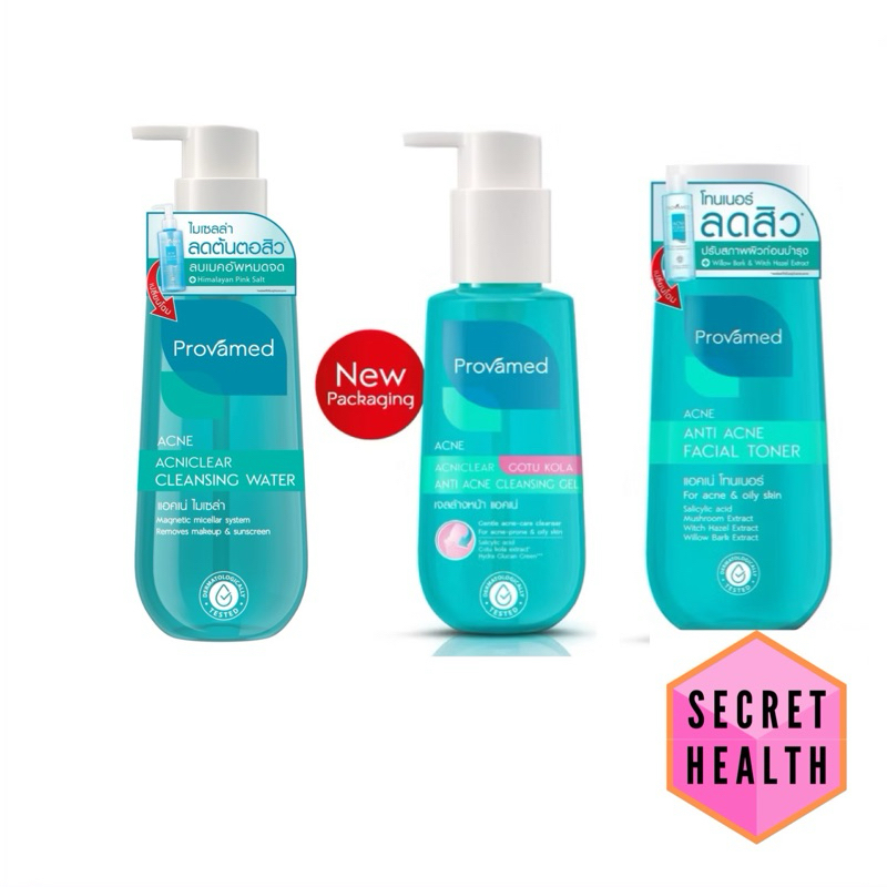 ((โฉมใหม่)) Provamed Acniclear Facial Toner / Provamed Acniclear ...