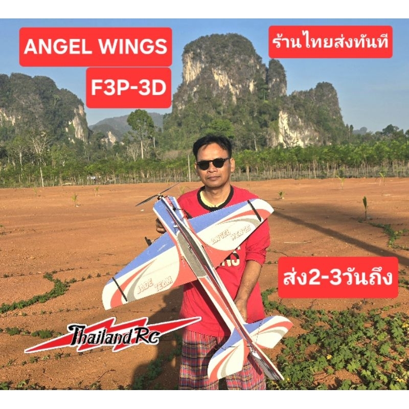 เครื่องบิน3D Angel Wing F3P ปีก850มินสำหรับผู้เริ่มฝึกหัดบิน3D | Shopee ...