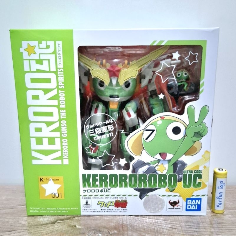 Keroro Robo UC หุ่นยนต์เคโรโระ Bandai งาน Tamashi ของใหม่ ไม่แกะ | Shopee Thailand