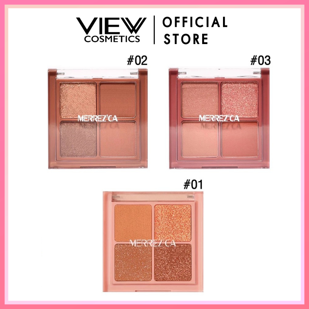 Merrezca Eye Color Palette เมอร์เรซกา อาย คัลเลอร์ พาเลต (1 ตลับ ...