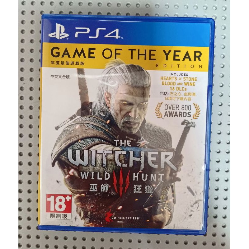 แผ่นเกม PS4 (มือ2) : THE WITCHER 3 WILD HUNT GAME OF THE YEAR EDITION ...