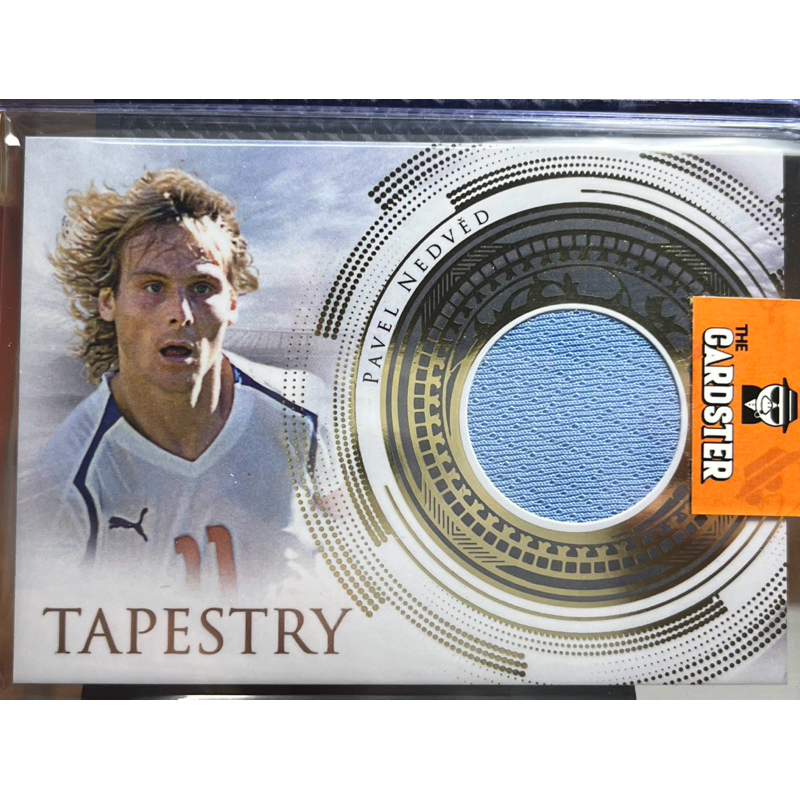 Football Card Nedved การ์บอลเนดเวด พร้อมชิ้นส่วนเสื้อที่เขาสวมจริงสมัย ...
