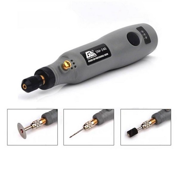 Mini Grinder Set เครื่องขัด เจาะ ตัด สำหรับงานโมเดลมืออาชีพ แบบไร้สาย ...
