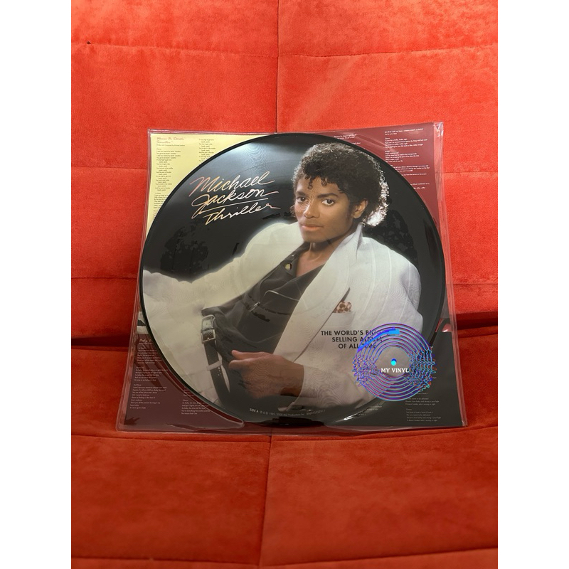 [แผ่นเสียง Black 1 LP] Michael Jackson Thiller Picture Disc [ใหม่และซีล ...