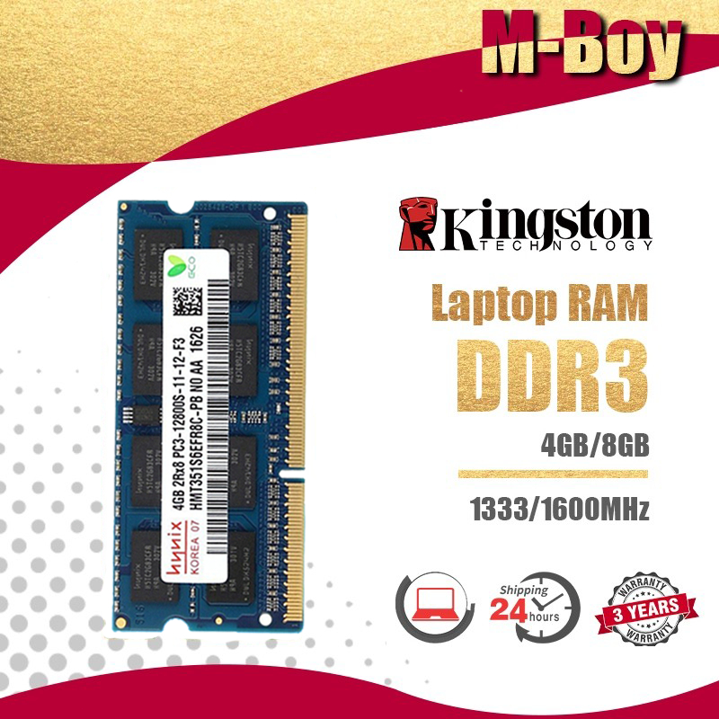 【จัดส่งในกรุงเทพฯ】Hynix RAM 4GB 8GB DDR3 DDR3L 1333MHZ 1600MHZ SODIMM PC3 PC3L 10600 12800 ...
