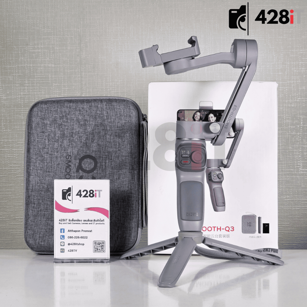 [2nd-hand] ZHIYUN SMOOTH Q3 กิมบอลสำหรับมือถือ สภาพสวย ครบกล่อง ...