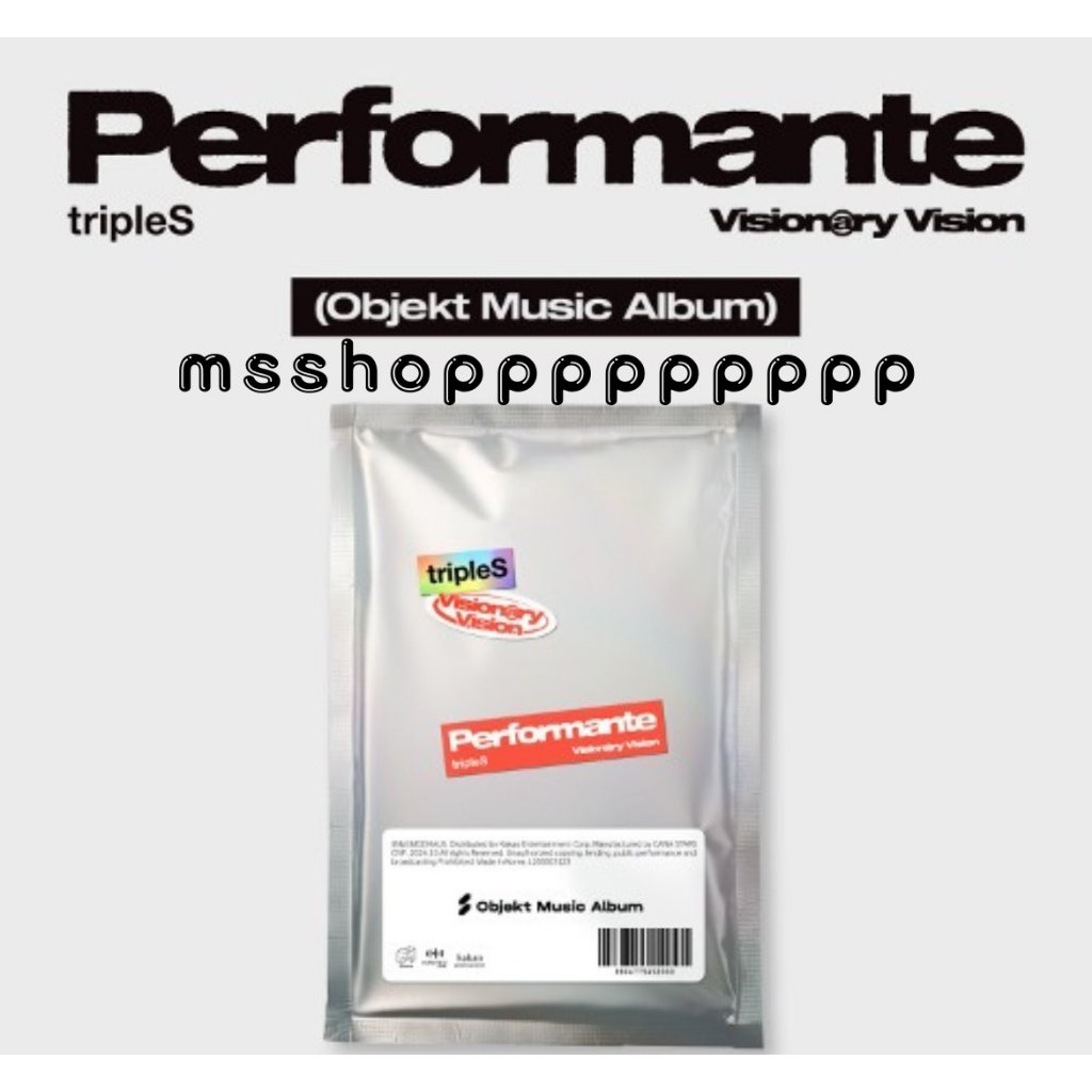 tripleS - Visionary Vision Album [Performante] (Objekt Music Album ...